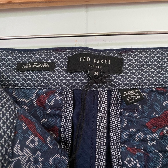 Ted Baker London | Pants | Ted Baker Slim Fit Teds Tall Fit Blue Chinos ...